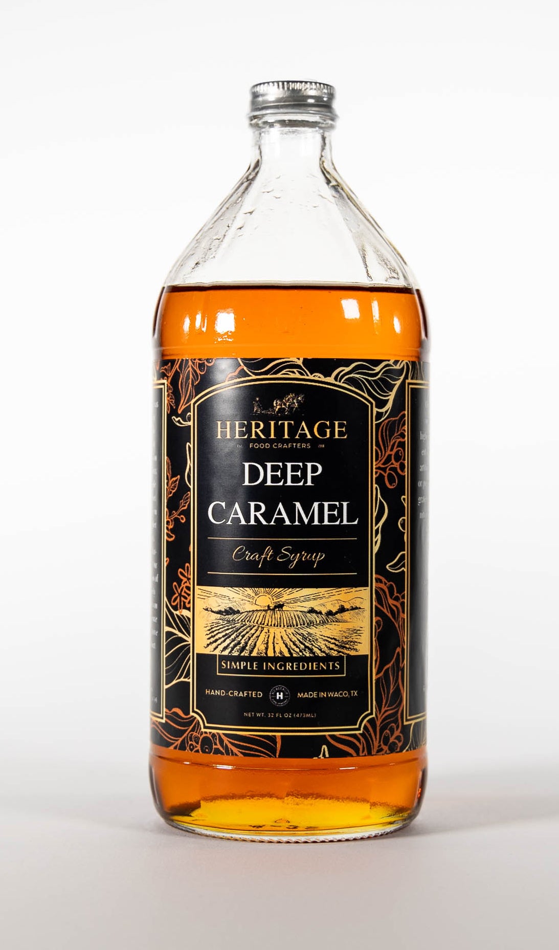 32oz Deep Caramel Syrup – Heritage Food Crafters